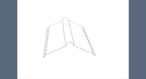 Ace Gutters – Roll Top Ridge