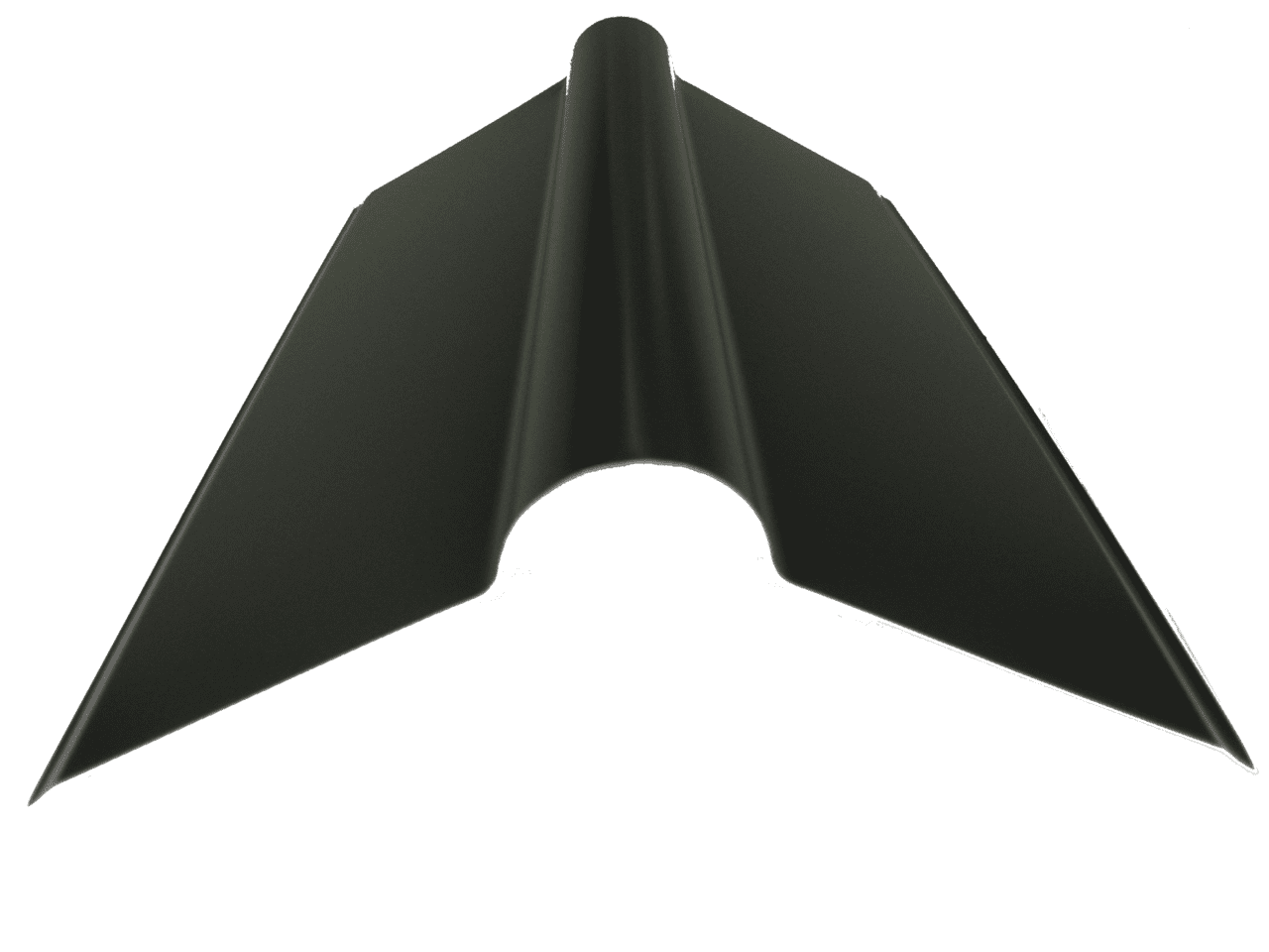 Ace Gutters – Roll Top Ridge