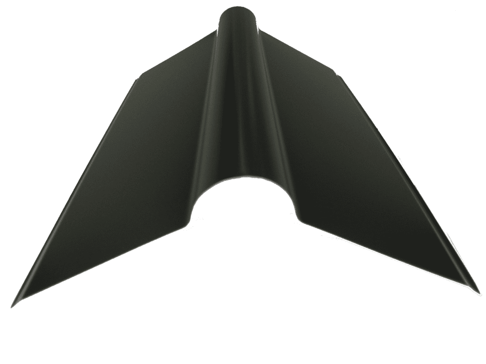 Ace Gutters – Roll Top Ridge