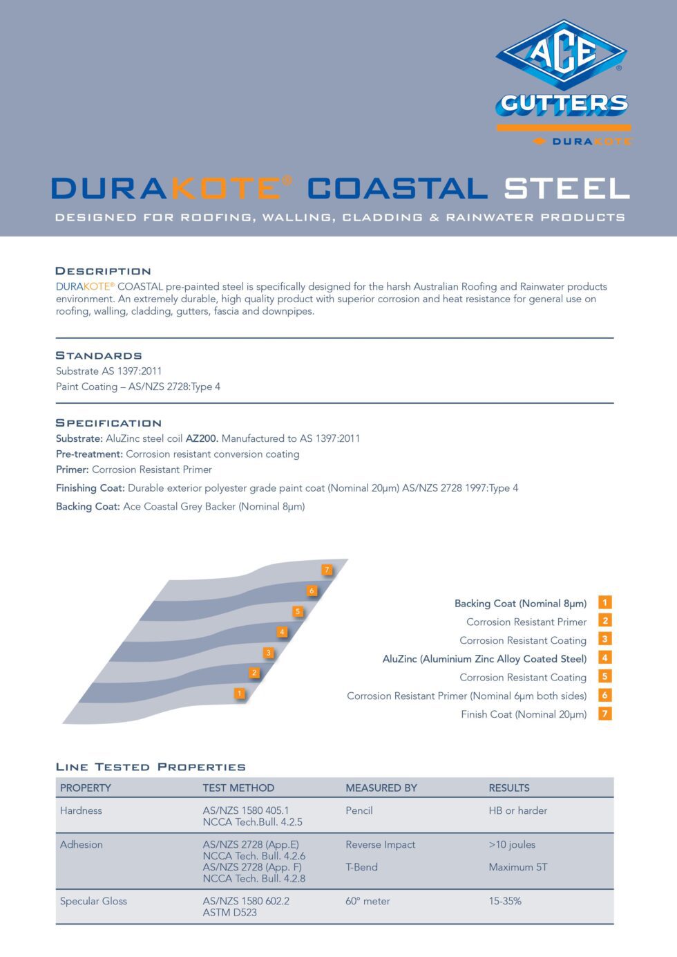 Brochures and Warranties – Ace Gutters